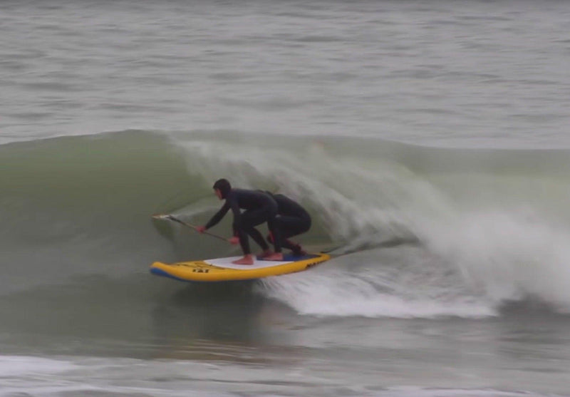 Tandem-SUPing with Julien and Camille Bouyer