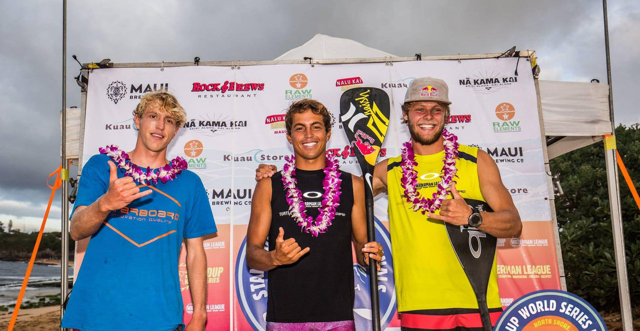 Team Naish Dominates at Stand Up World Series Maui Finals with Kai Len